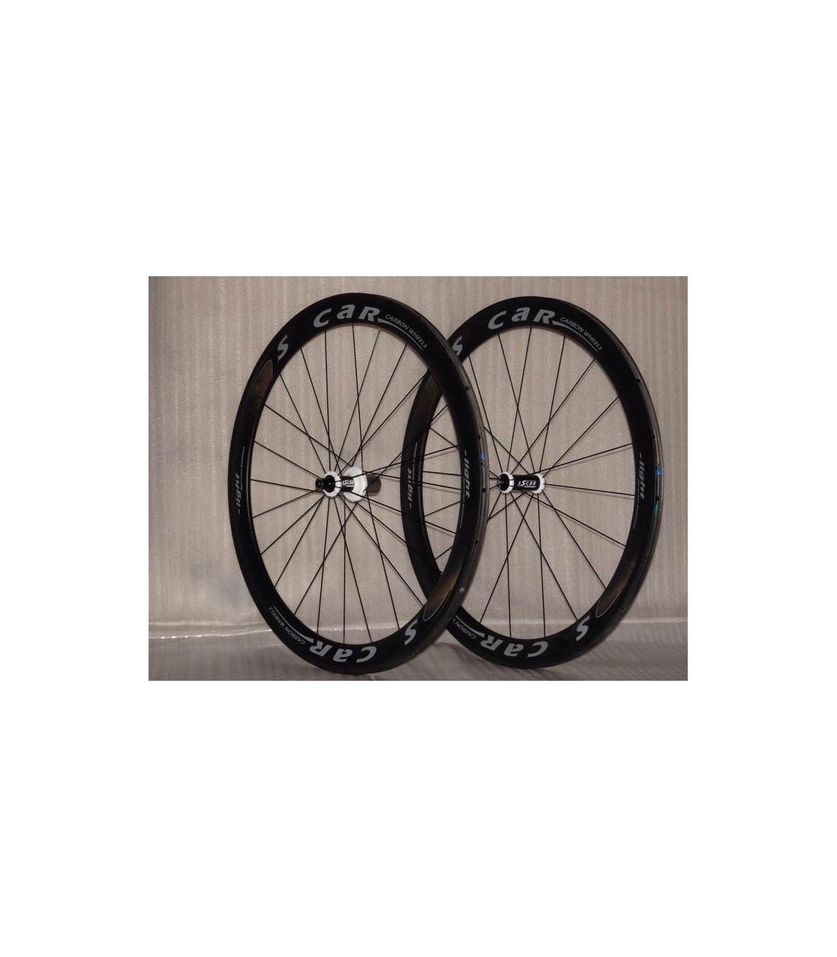 Ruedas bici carretera de Carbono Sscar Carbon A-Light tubular